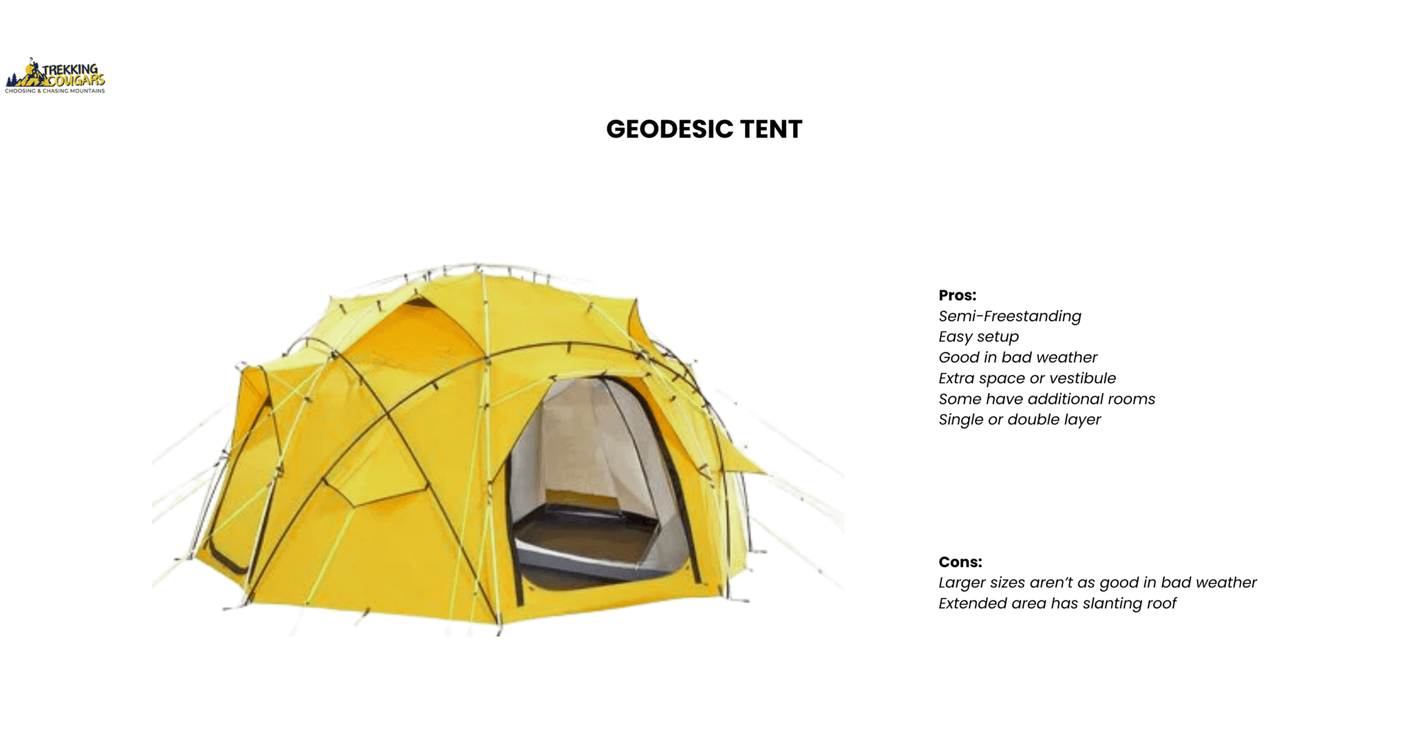 Types of Camping Tents and Which One is Right for You – Stay Trekking ...