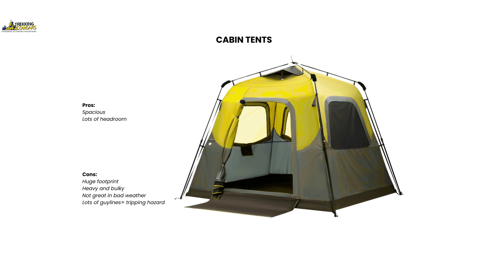 Types of Camping Tents and Which One is Right for You – Stay Trekking ...